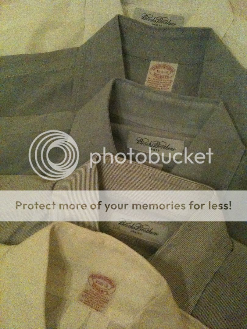 Brooks Brothers Makers shirt labels? | Men's Clothing Forums